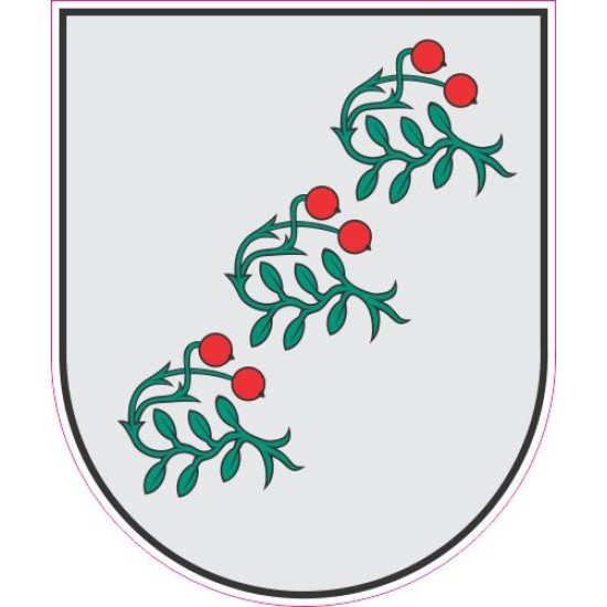Lipdukas Ežerėlio herbas, Lietuva - LPDH0005