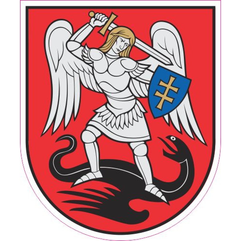 Lipdukas Nemenčinės herbas, Lietuva - LPDH0012