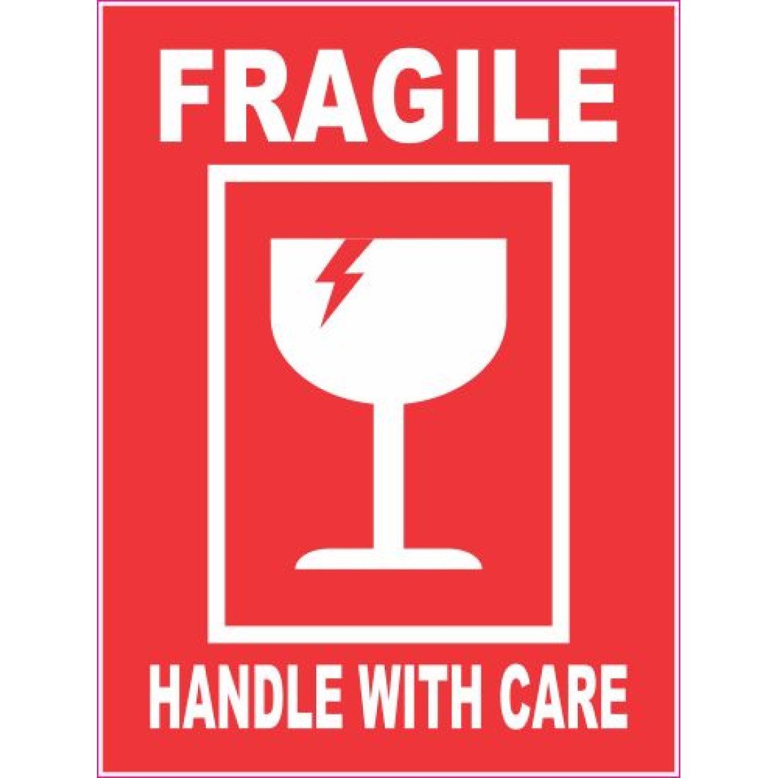 Lipdukas Fragile Handle with care - LPD123139